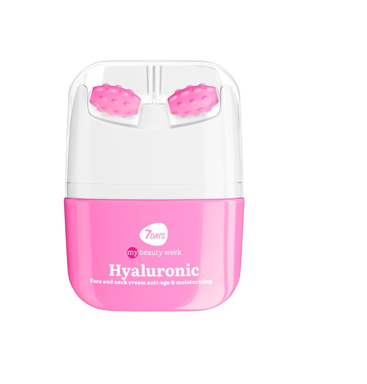 7DAYS FACE & NECK CREAM MASSAGER - HYALURONIC 40ML | Mondo Limited