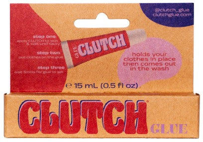 CLUTCH GLUE CLOTHING ADHESIVE 15ML (HANG SELL) | Mondo Limited