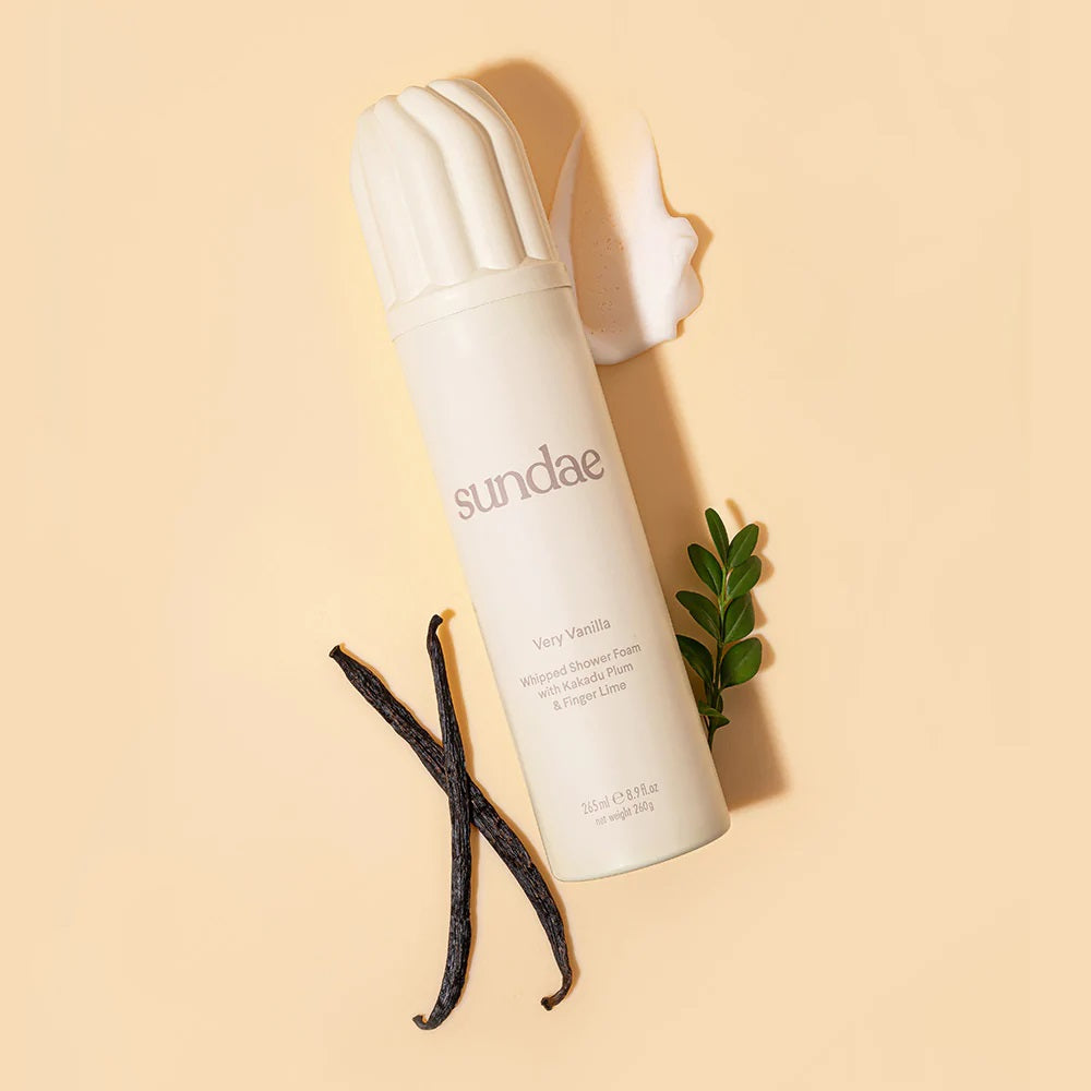 SUNDAE - VERY VANILLA WHIPPED SHOWER FOAM | Mondo Limited