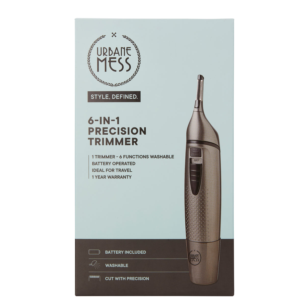 URBANE MESS - 6-IN-1 PRECISION TRIMMER | Mondo Limited